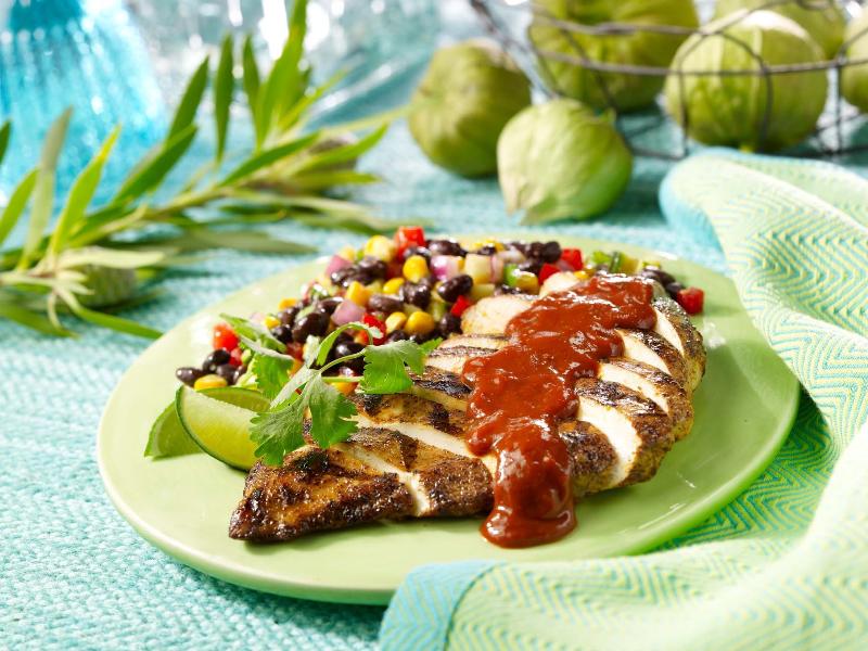 Grilled Ancho Chile Chicken Recipe | Mazola®